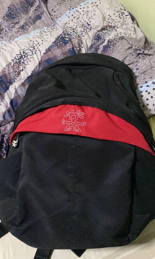 Crumpled Backpack (authentic), Men's Fashion, Bags, Backpacks on Carousell