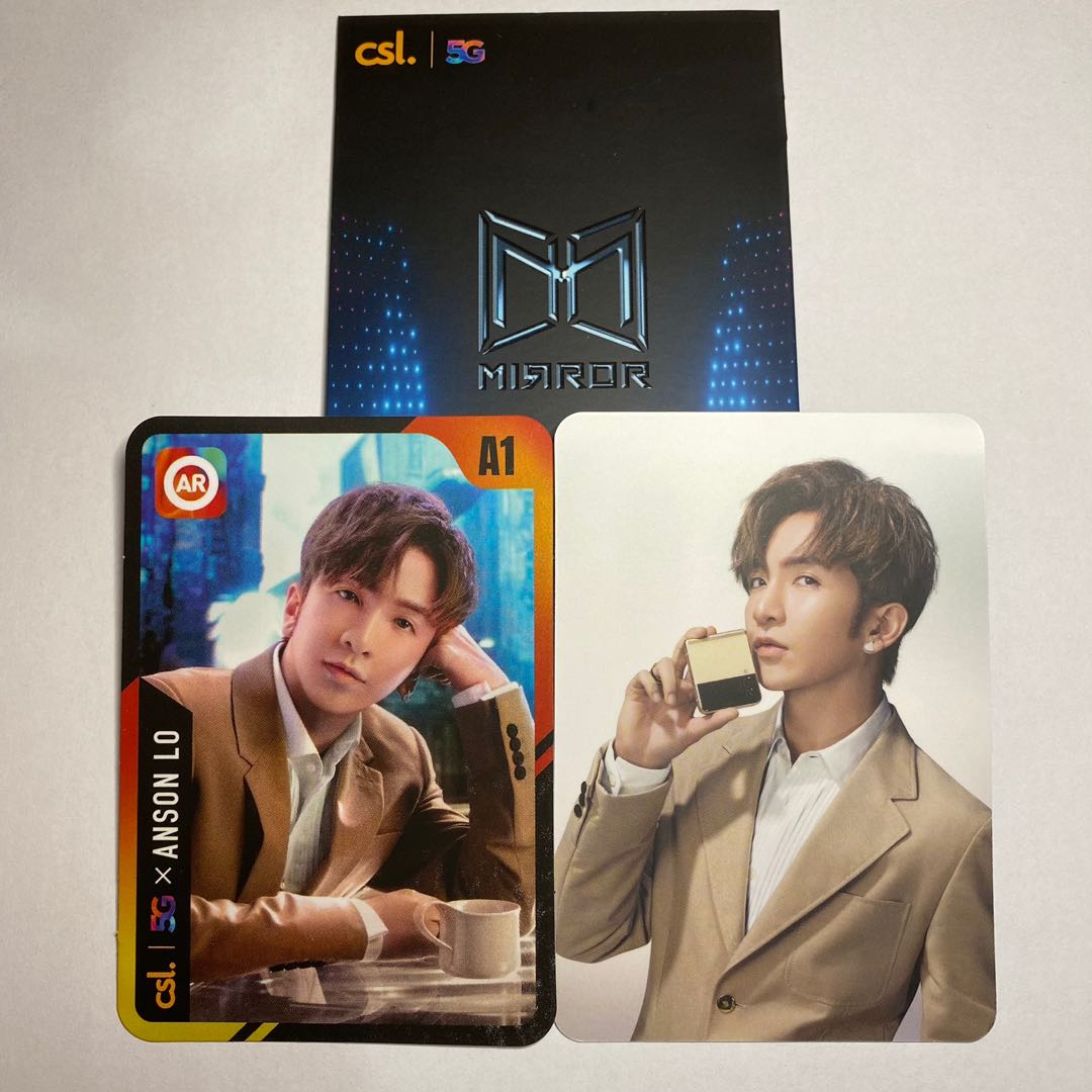 CSL x Samsung MIRROR Anson Lo 教主 AR, 興趣及遊戲, 收藏品及紀念品, 明星周邊 - Carousell