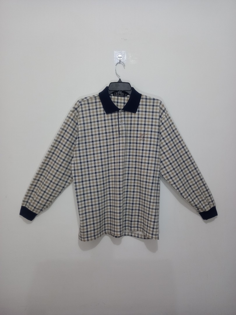 DAKS London Long Sleeves Golf Polo Shirt, Men's Fashion, Tops & Sets ...