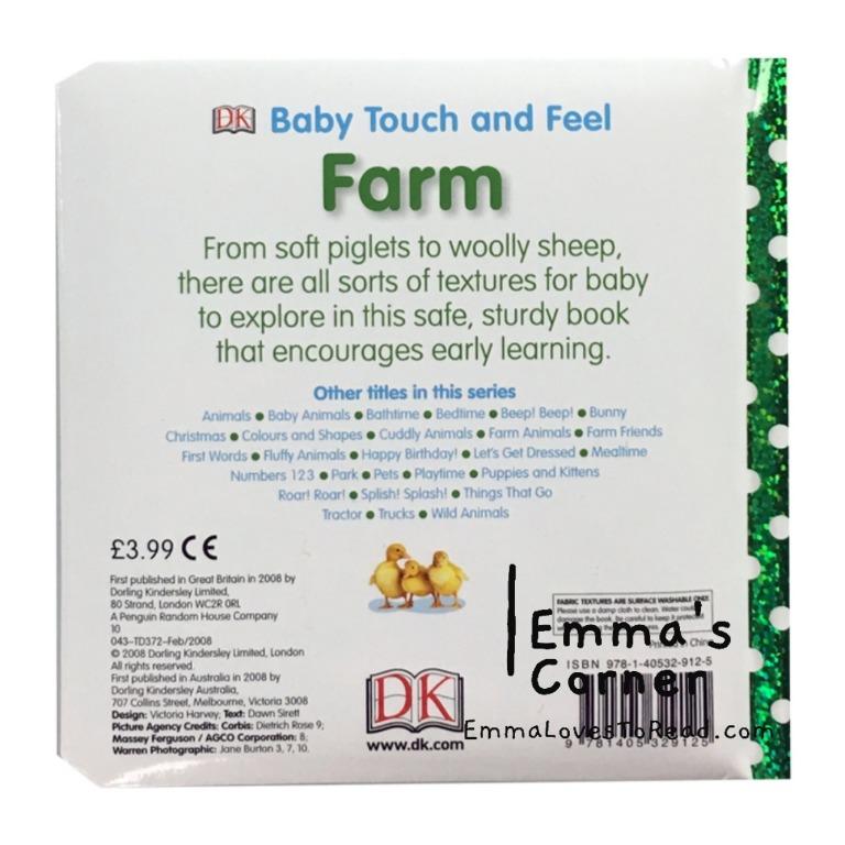 DK Baby Touch and Feel Farm Board Book, Hobbies & Toys, Books ...