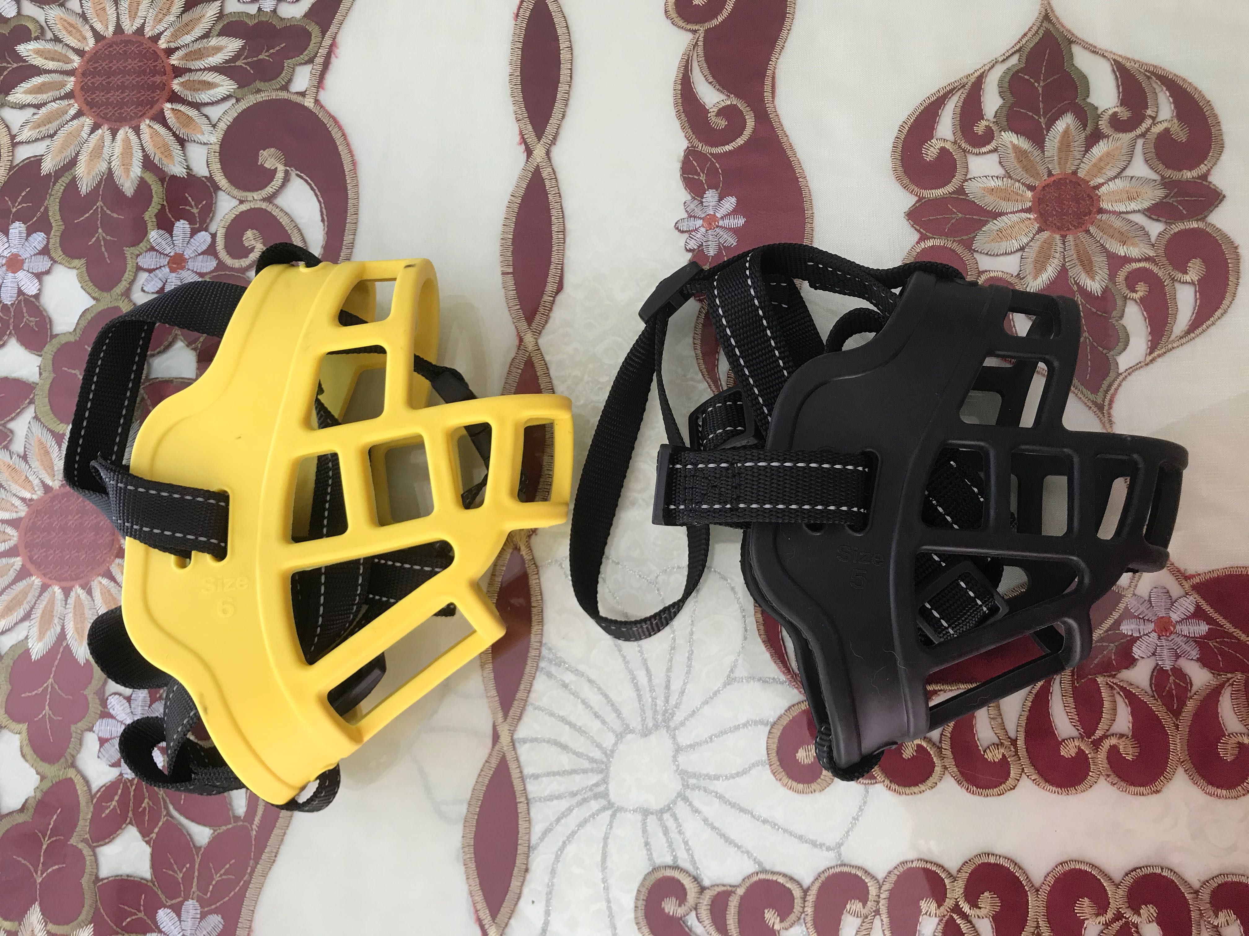 Dog muzzle /busal (rubber), Pet Supplies, Homes & Other Pet Accessories ...