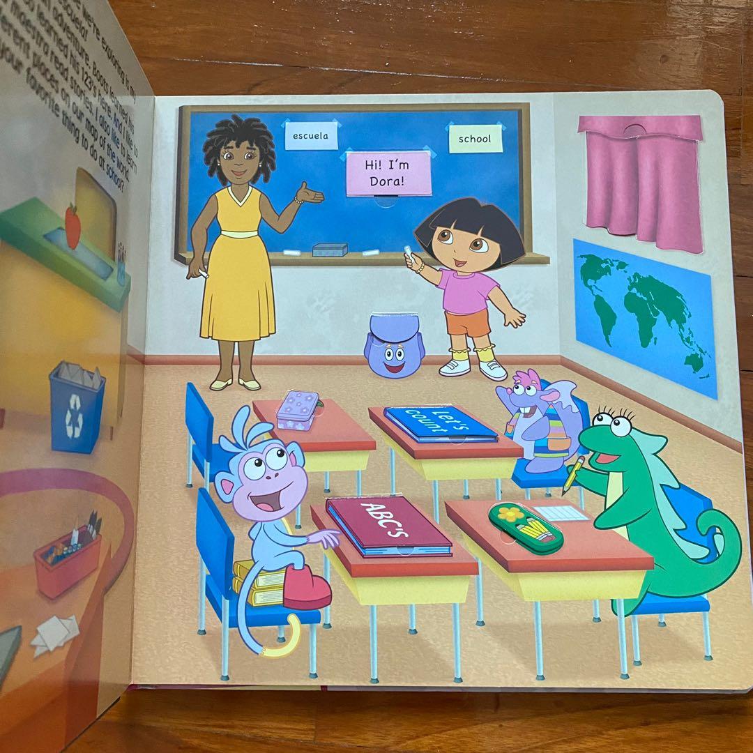 Dora the explorer Flaps board book, Hobbies & Toys, Books & Magazines ...