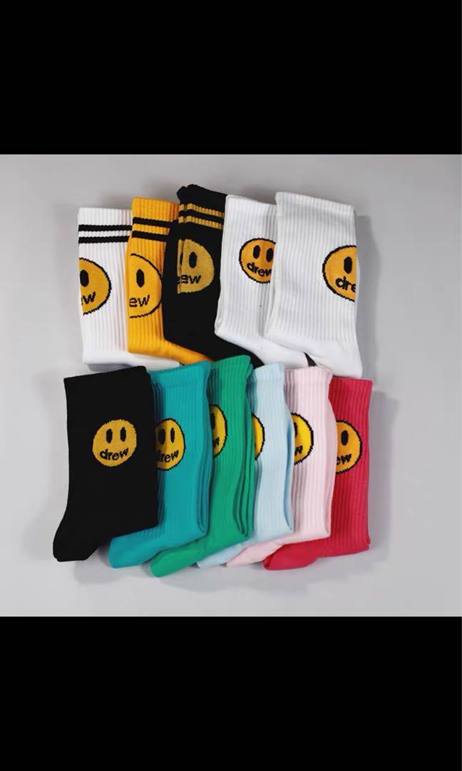 Drew house Socks, Women's Fashion, Watches & Accessories, Socks ...