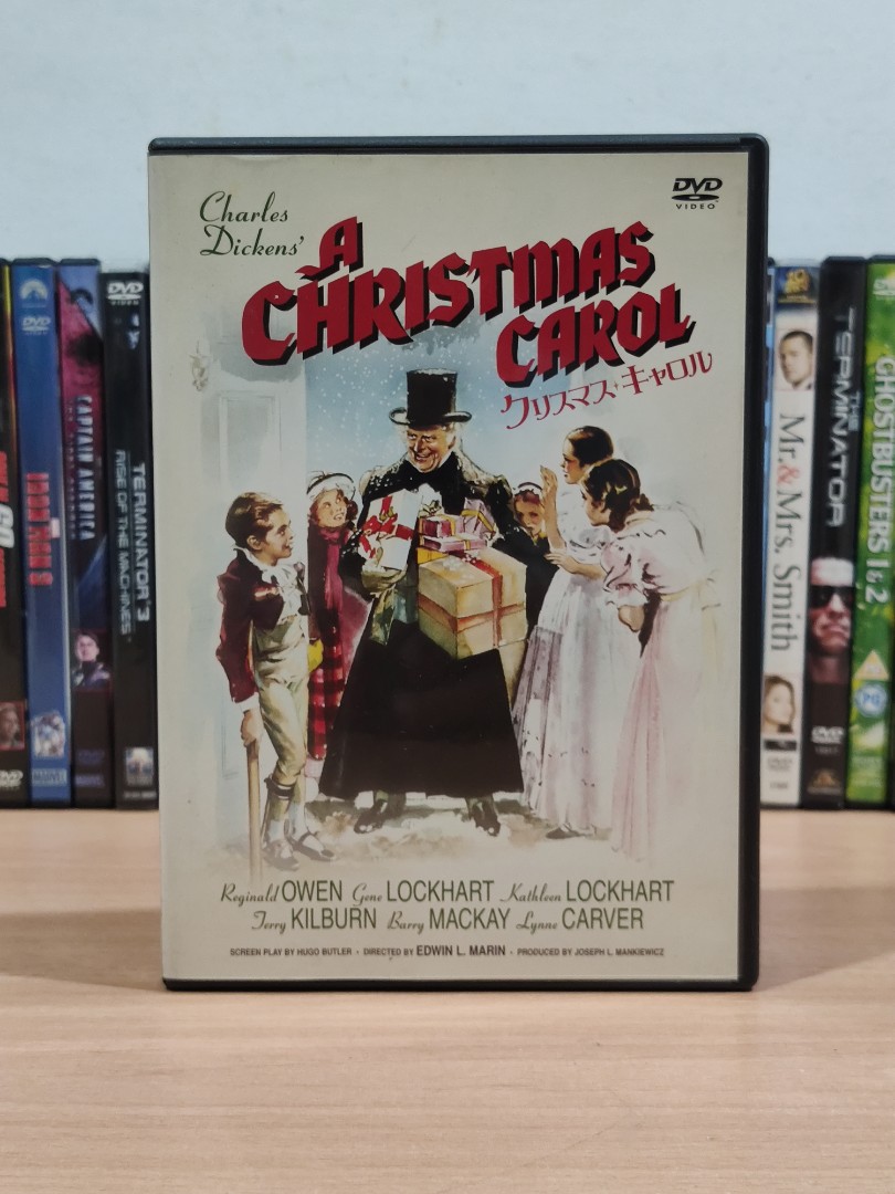 (DVD) A Christmas Carol, Hobbies & Toys, Music & Media, CDs & DVDs on ...