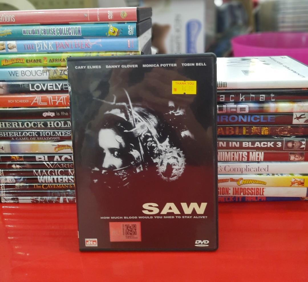 (DVD) SAW, Hobbies & Toys, Music & Media, CDs & DVDs on Carousell