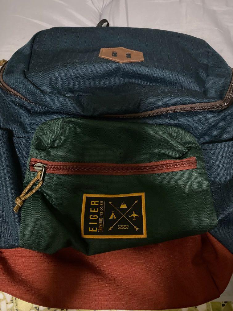 Eiger 15L Backpack, Women's Fashion, Bags & Wallets, Backpacks on Carousell