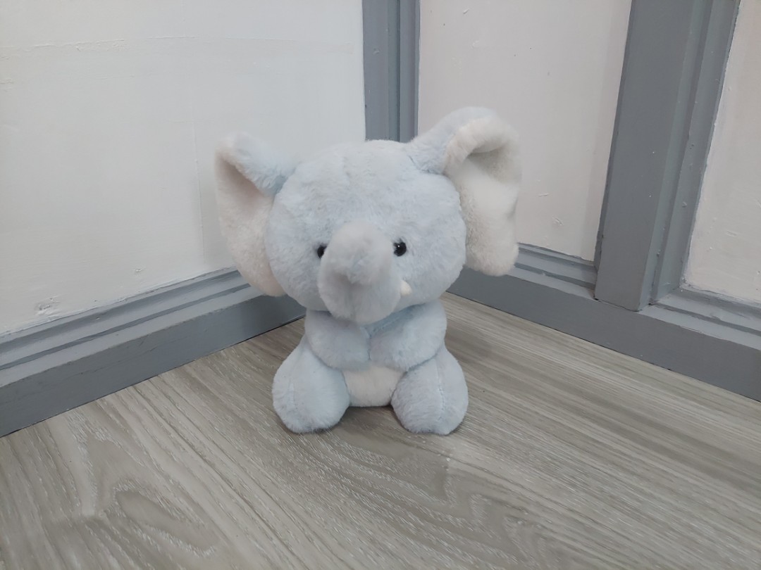 Elephant Eli Stuffed Toy, Hobbies & Toys, Toys & Games on Carousell