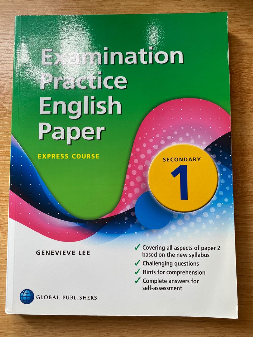 English practice paper assessment book secondary 1 express, Hobbies ...