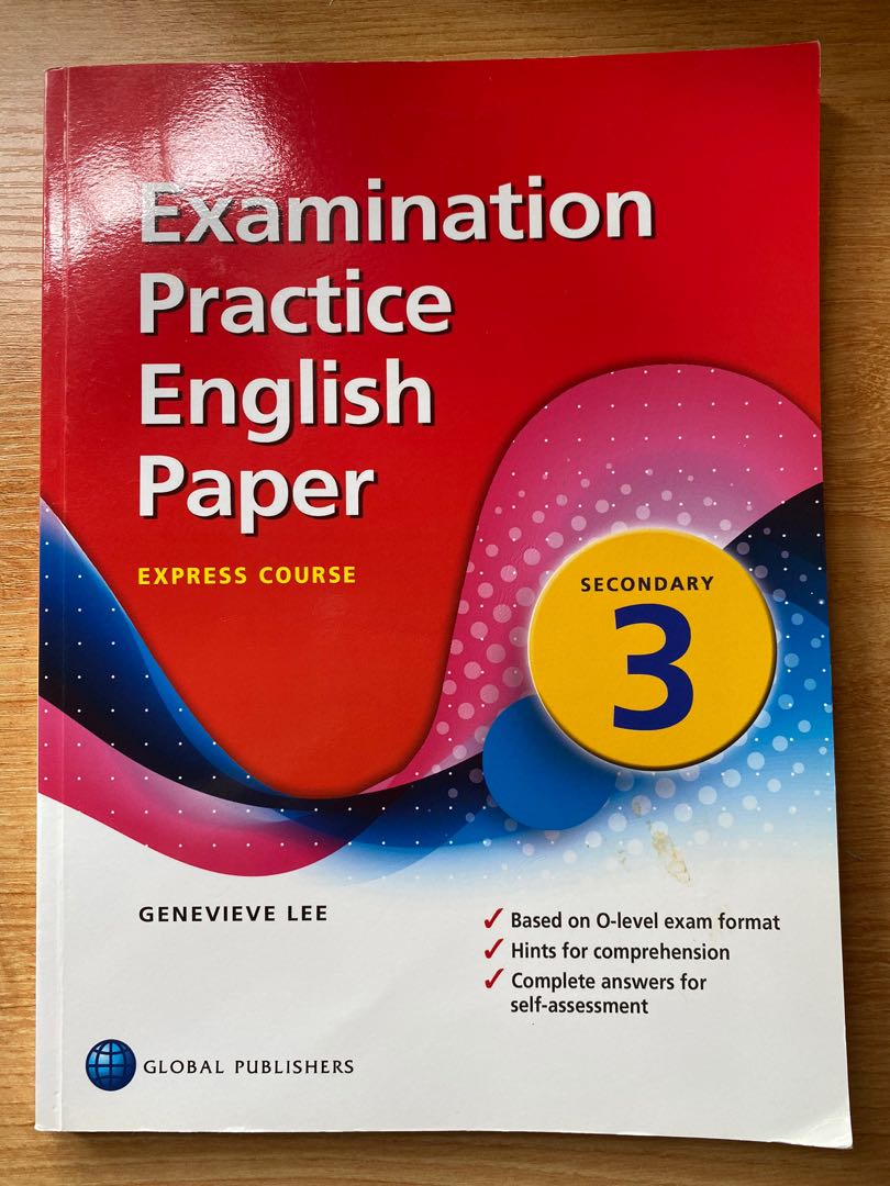 English practice paper assessment book secondary 3 express, Hobbies ...