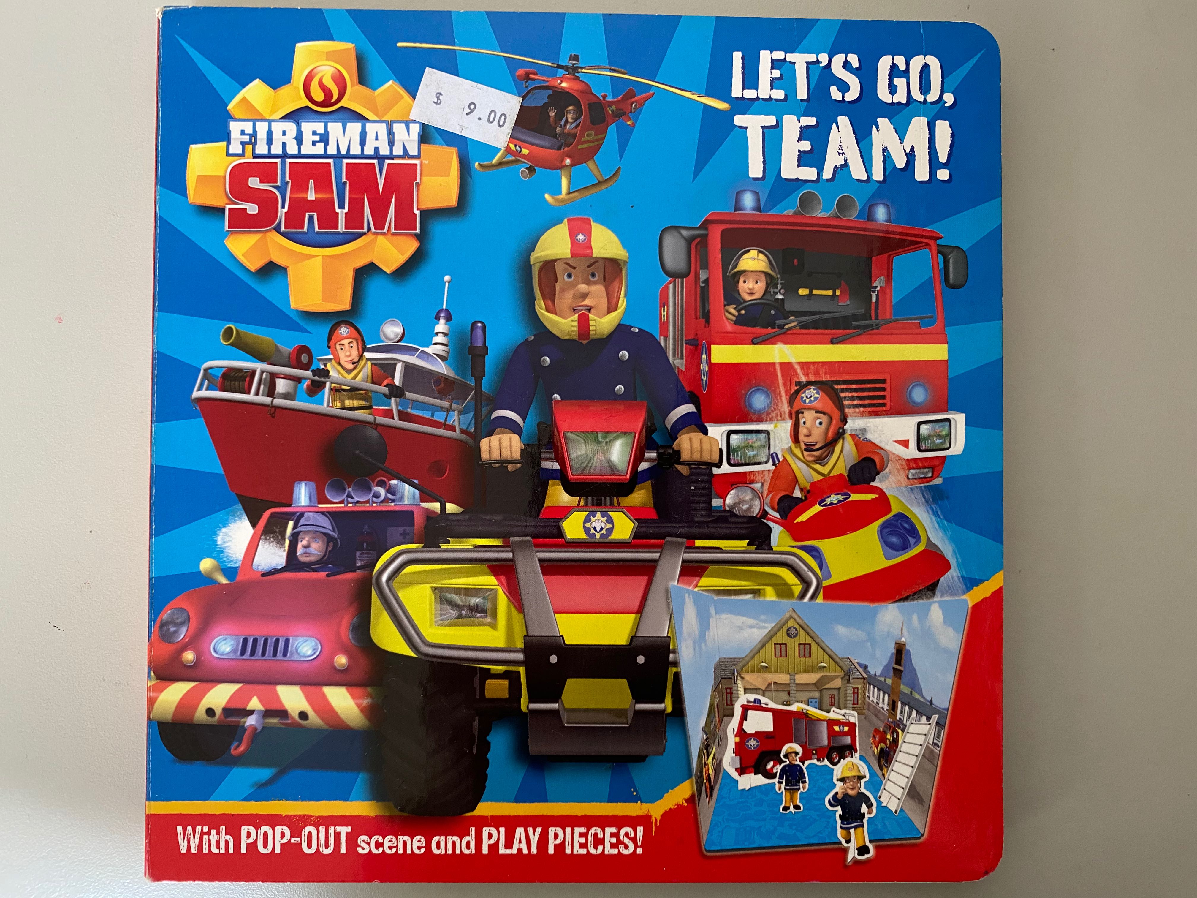 Fireman Sam Let’s Go Team, Hobbies & Toys, Books & Magazines, Children ...
