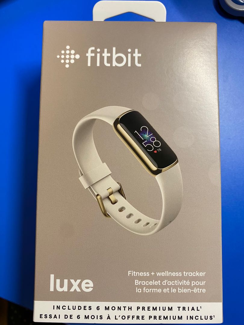 Fitbit Luxe - Lunar White, Mobile Phones & Gadgets, Wearables & Smart ...