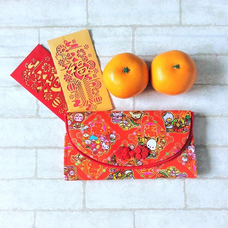 FLAP Ang Bao Organizer | Pouch for Red Packets | Flap Organiser 50 Red ...