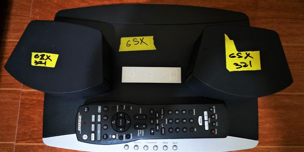 FS: BOSE PS 321 Series II GSX Powered Set DVD Console, AM/FM with ...