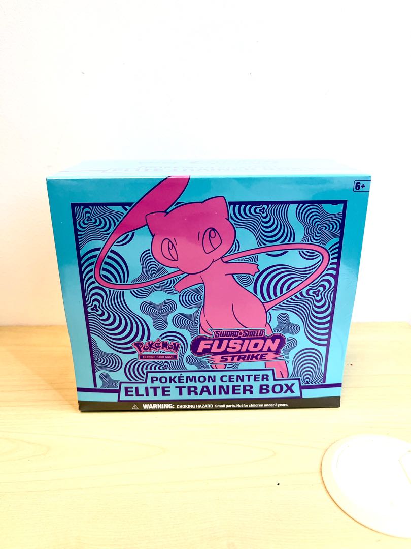 Fusion Strike Elite Trainer Box ETB USA Pokemon Center Exclusive SS8 ...