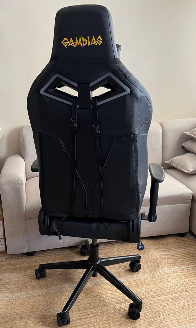 Gamdias E1 L RGB Black Gaming Chair, Furniture & Home Living, Furniture ...