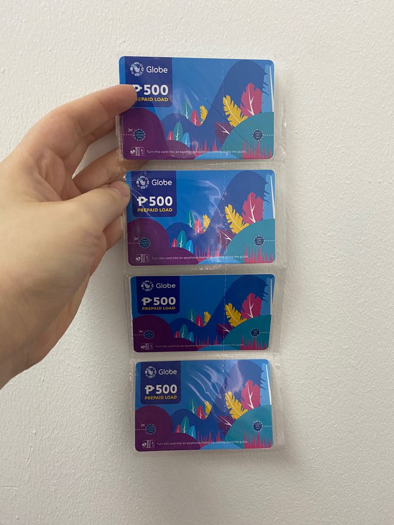 GLOBE LOAD CARD 500’s, Mobile Phones & Gadgets, Mobile & Gadget ...