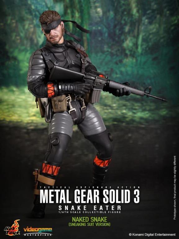 Hot Toys Metal Gear Solid 3 Snake Eater BIGBOSS 1/6 Scale Figure Naked ...