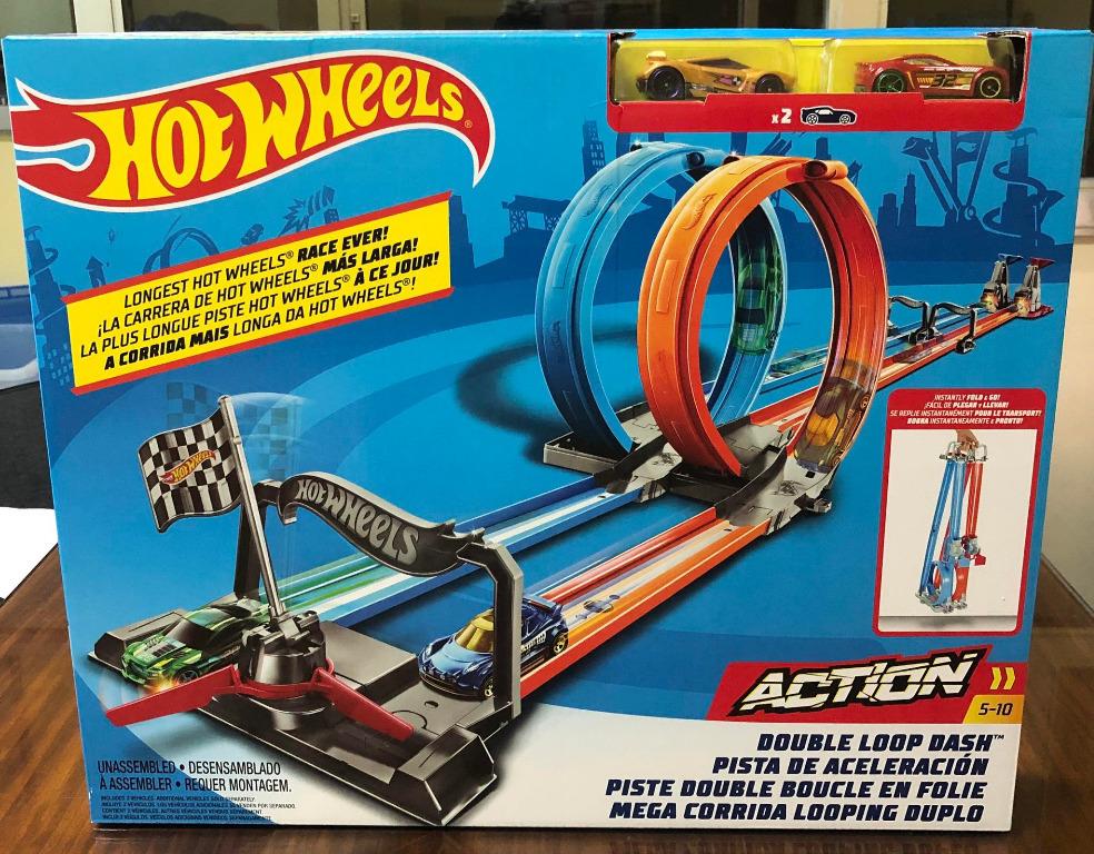 Hot Wheels Hyper Mile Dual Dash Playset, Hobbies & Toys, Toys & Games ...