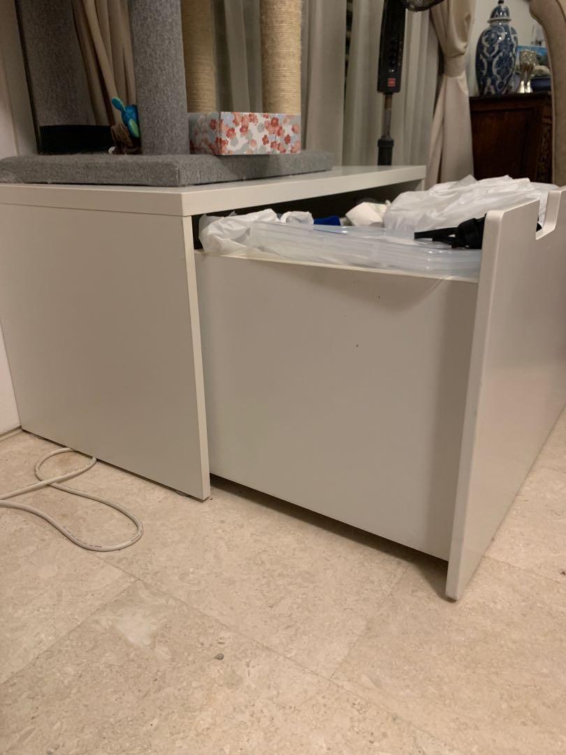 IKEA roller storage cabinet, Furniture & Home Living, Furniture ...