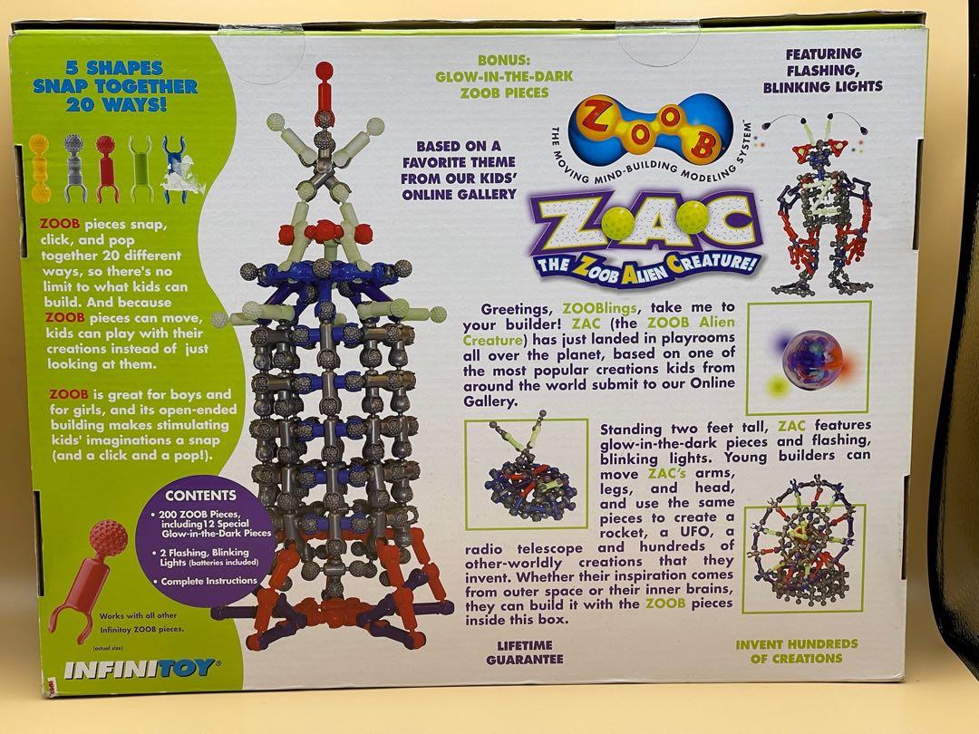 Infinitoy ZOOB Z.A.C. (The Zoob Alien Creature!), Hobbies & Toys, Toys ...