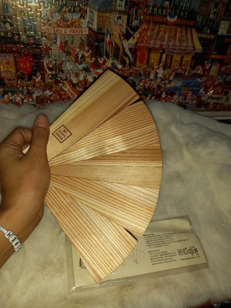 Japan Wooden Fan, Women's Fashion, Watches & Accessories, Other ...