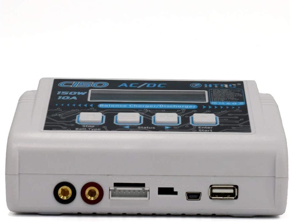 (JB217) HTRC C150 LiPo Charger 1-6S RC Battery Balance Charger Discharger 150W 10A AC/DC for ...