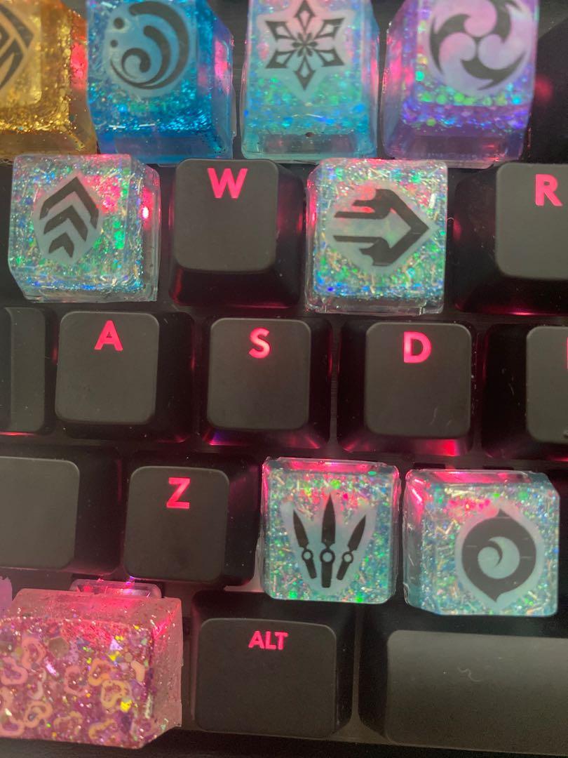 Jett Valorant Keycaps, Computers & Tech, Parts & Accessories, Computer ...