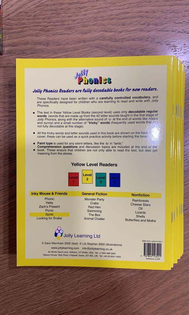 Jolly Phonics Level 2 Set (18 books), Hobbies & Toys, Books & Magazines ...