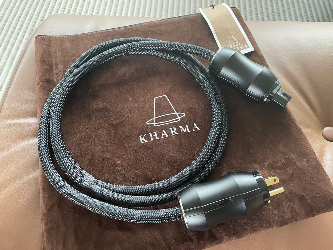 Kharma Elegance power cord 2m, Audio, Other Audio Equipment on Carousell