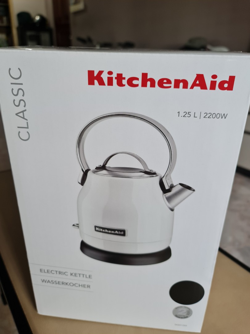 KitchenAid Classic kettle black 1.25litre [BNIB], TV & Home Appliances ...