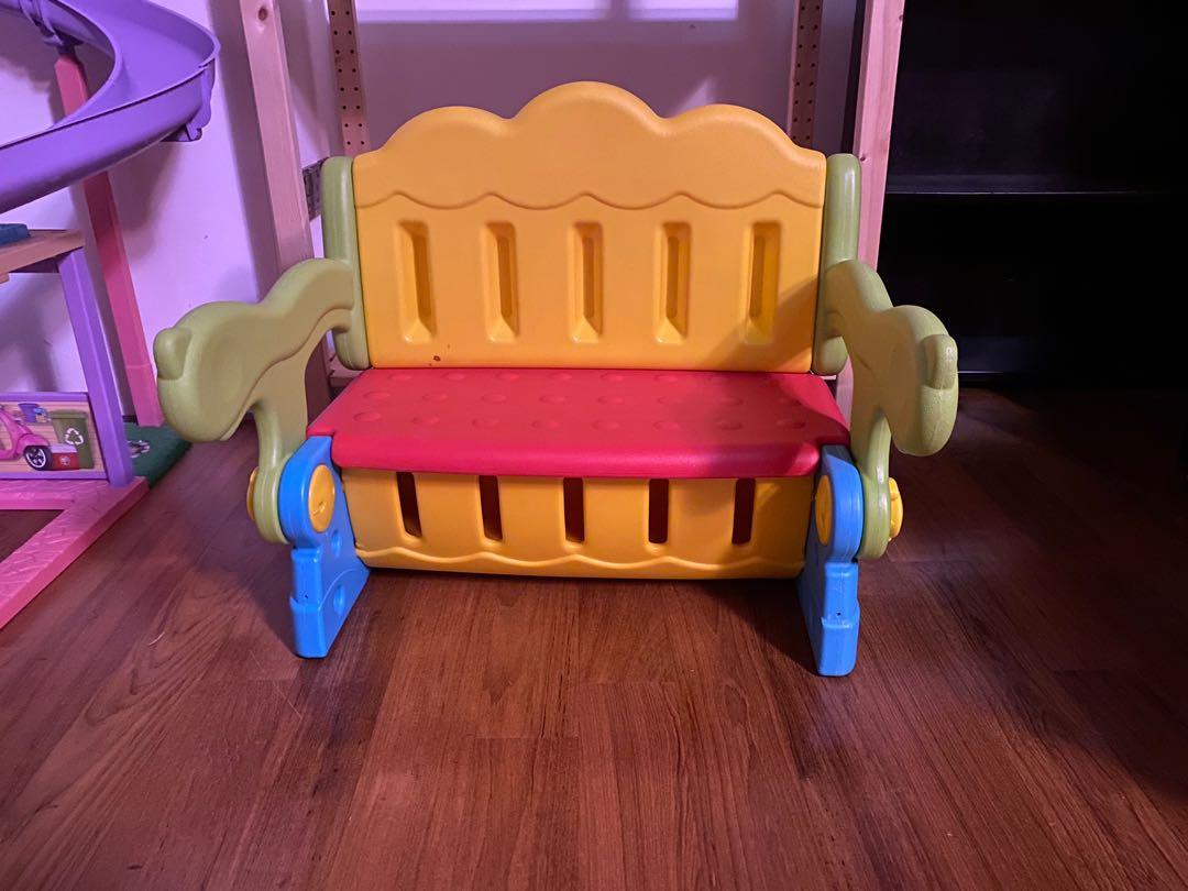 Little Tikes Table reversible Bench Set, Hobbies & Toys, Toys & Games ...