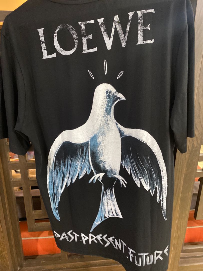 Loewe dove tee, Men's Fashion, Tops & Sets, Tshirts & Polo Shirts on Carousell