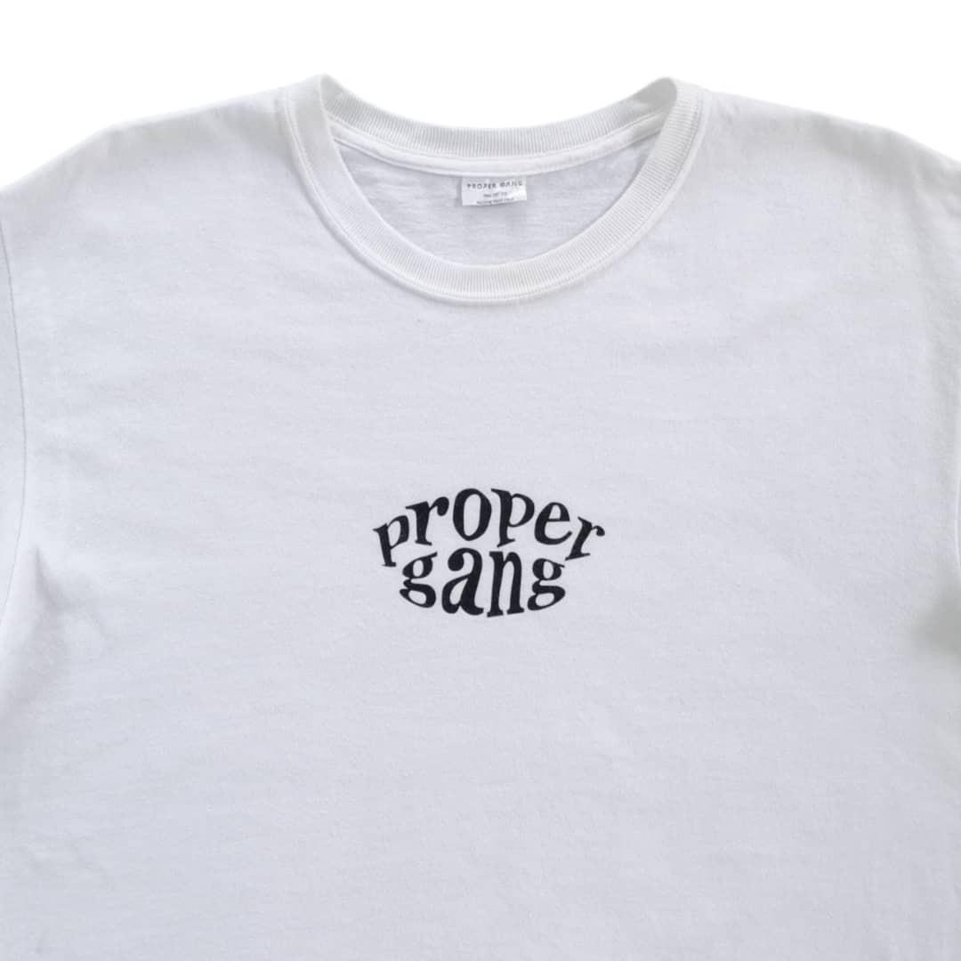 (M) Proper Gang | Wording, Men's Fashion, Tops & Sets, Tshirts & Polo ...