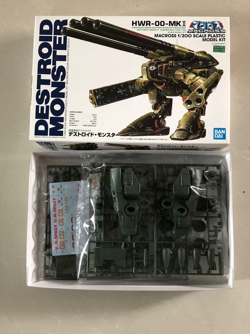 Macross Destroid Monster robotech 1/200, Hobbies & Toys, Toys & Games ...