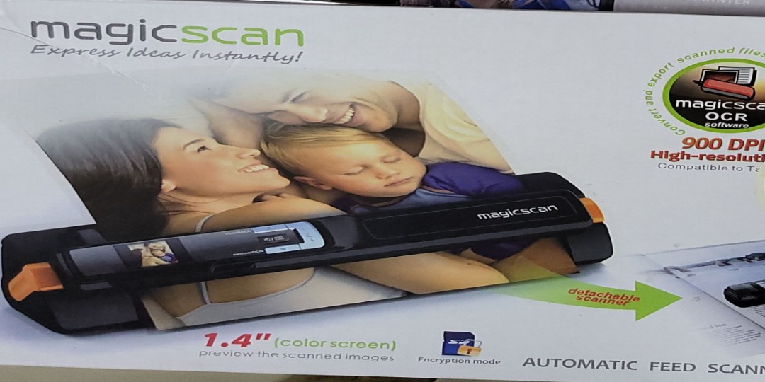 Magicscan portable scanner, Computers & Tech, Printers, Scanners ...