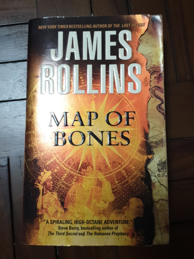 Map of Bones by James Rollins, Hobbies & Toys, Books & Magazines ...