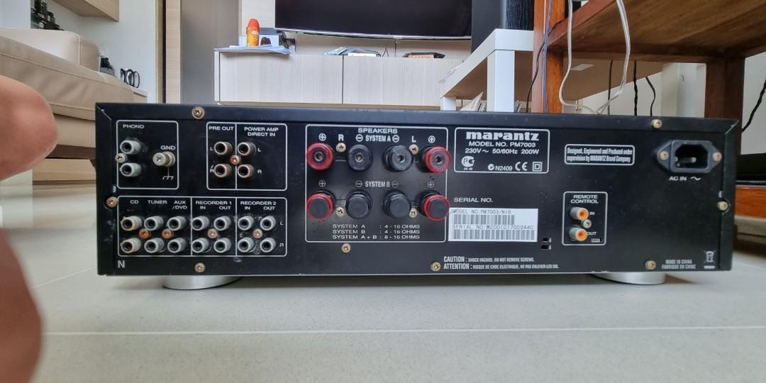 Marantz pm7003 amplifier hifi audiophile, Audio, Soundbars, Speakers ...