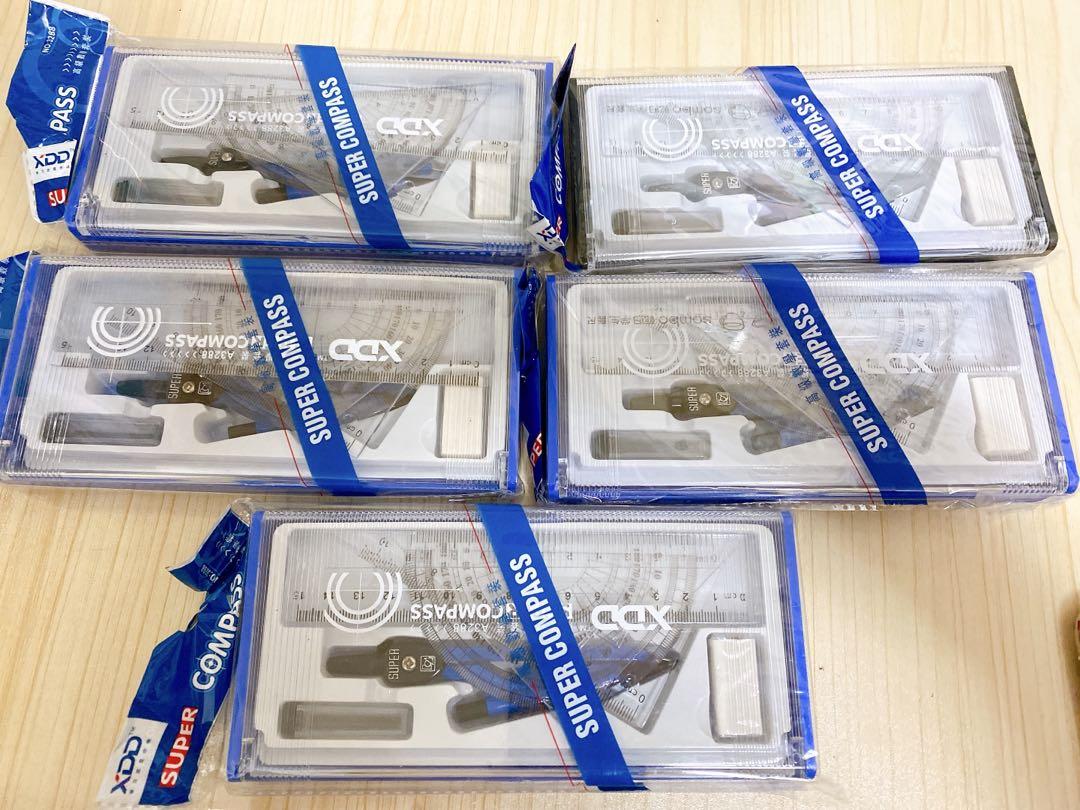 Maths instrument set, Hobbies & Toys, Stationery & Craft, Stationery ...