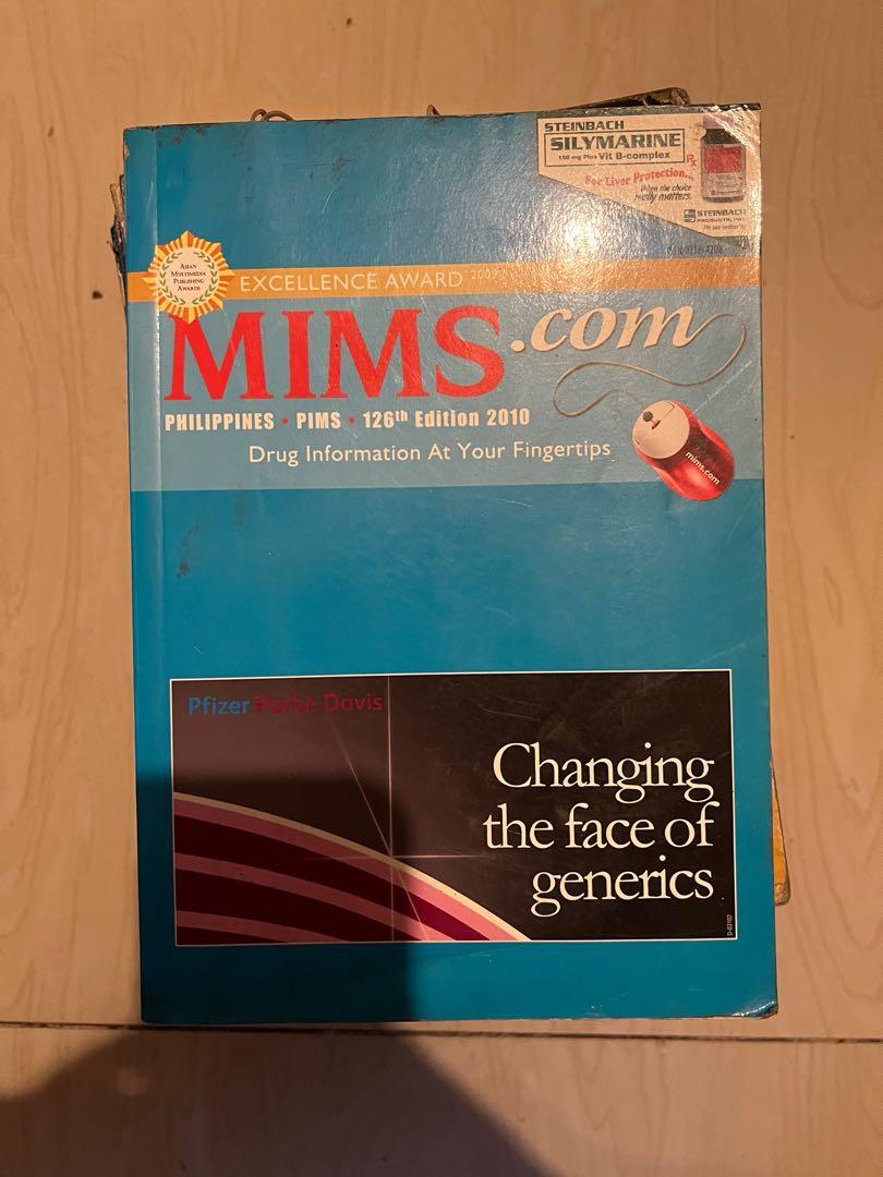 Medicine/Pharmacy Books Mims, Hobbies & Toys, Books & Magazines ...
