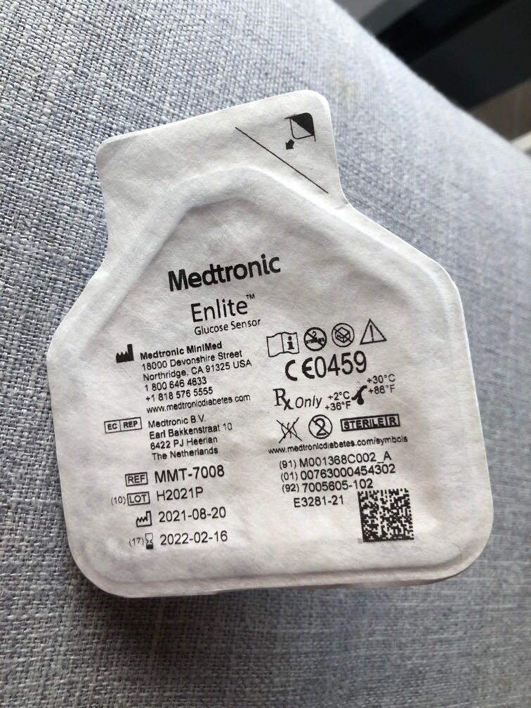 medtronics enlite glucose sensor, Health & Nutrition, Medical Supplies ...