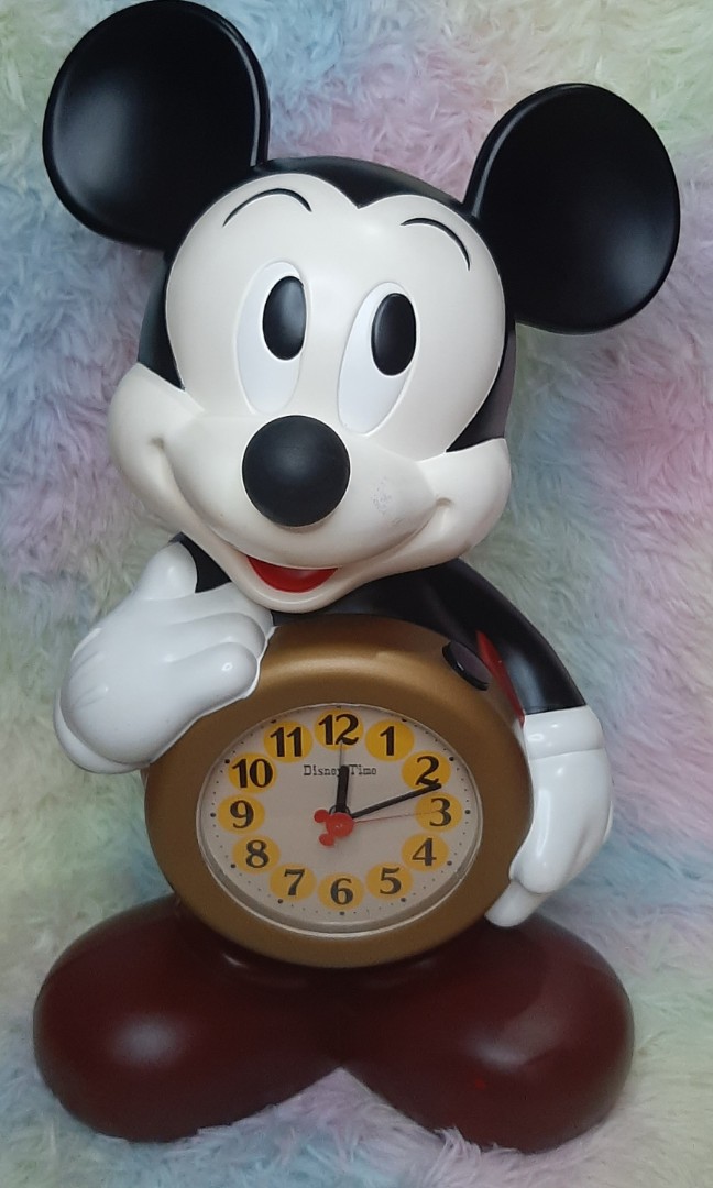DISNEY TIME - MICKEY MOUSE Japanese Vintage Alarm Clock by SEIKO JAPAN ...