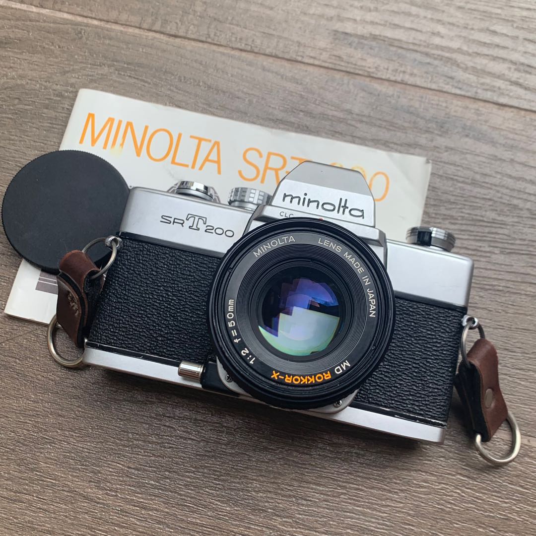 Minolta SRT 200 with Rokkor 50mm f/2 [35mn Film Camera], Photography ...