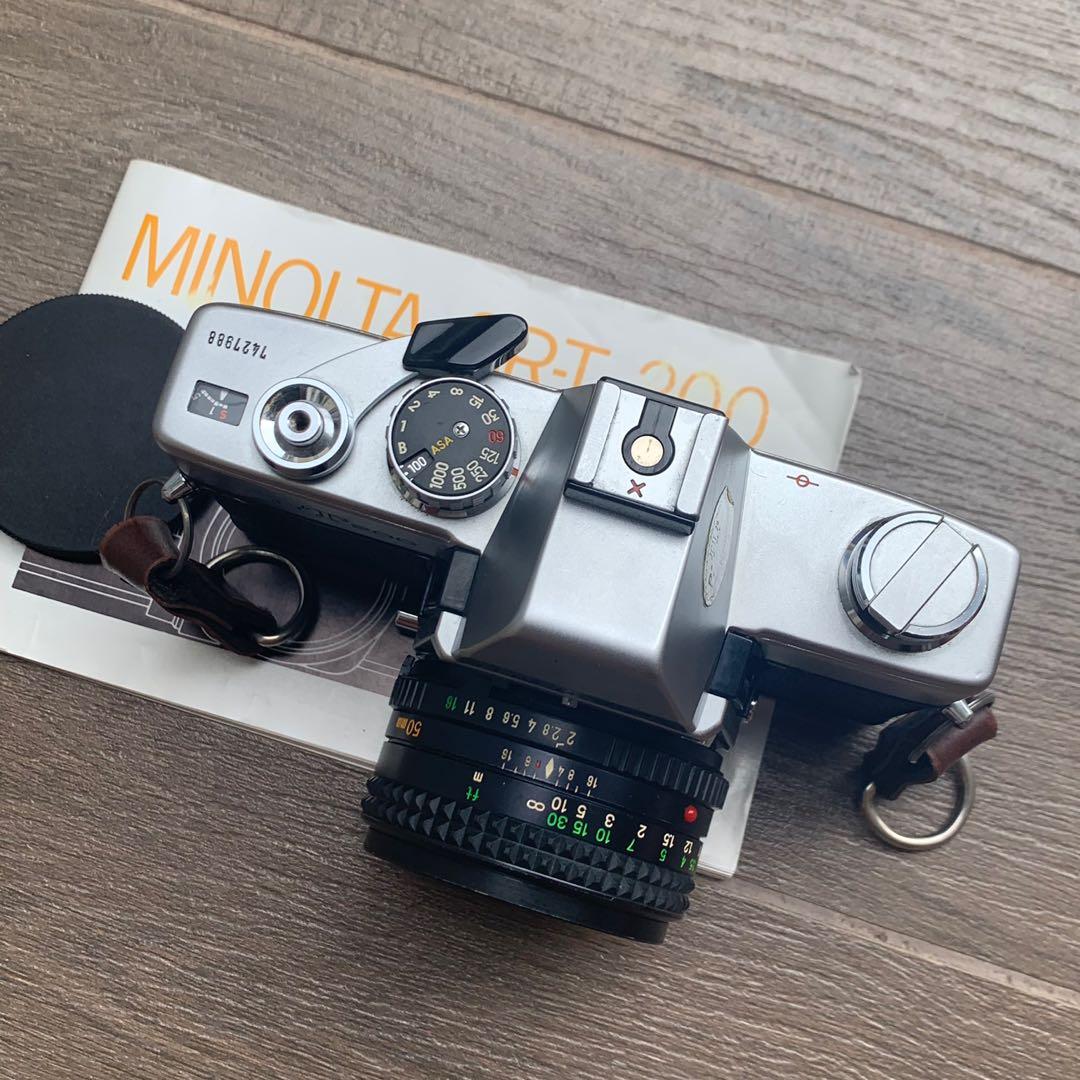 Minolta SRT 200 with Rokkor 50mm f/2 [35mn Film Camera], Photography ...