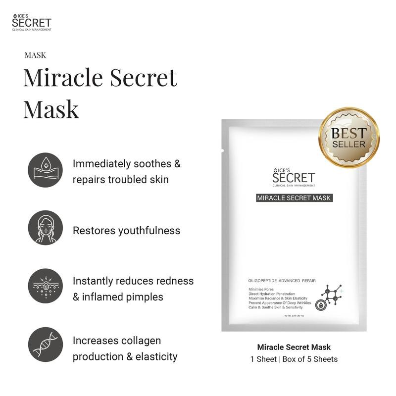 Ice's Secret Miracle Secret Mask, Beauty & Personal Care, Face, Face ...
