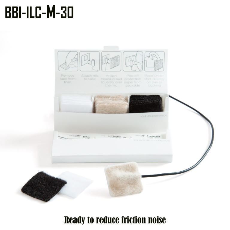 MOLESKIN Invisible lav covers , Audio, Microphones on Carousell