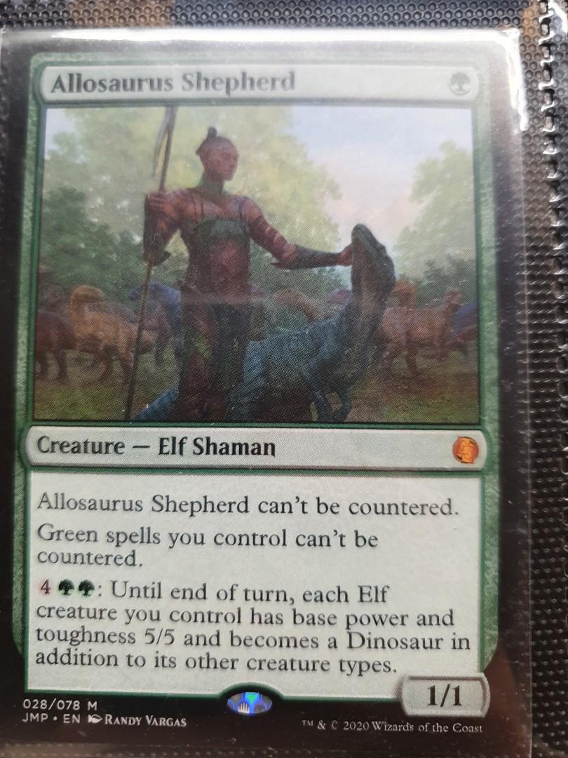 MTG Allosaurus Shepherd, Hobbies & Toys, Toys & Games on Carousell