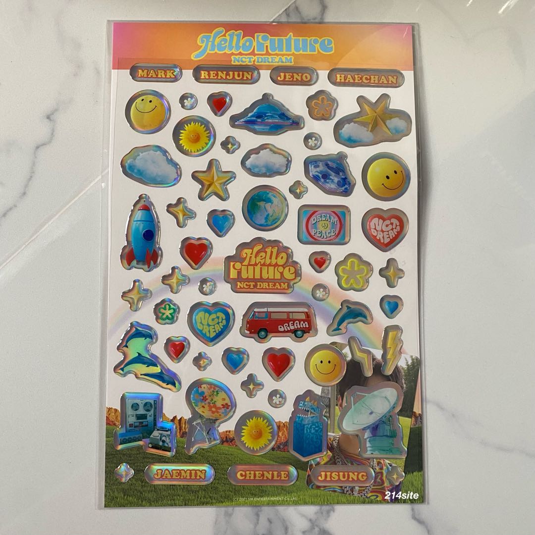 NCT Dream Hello Future Mark Epoxy, Hobbies & Toys, Memorabilia ...
