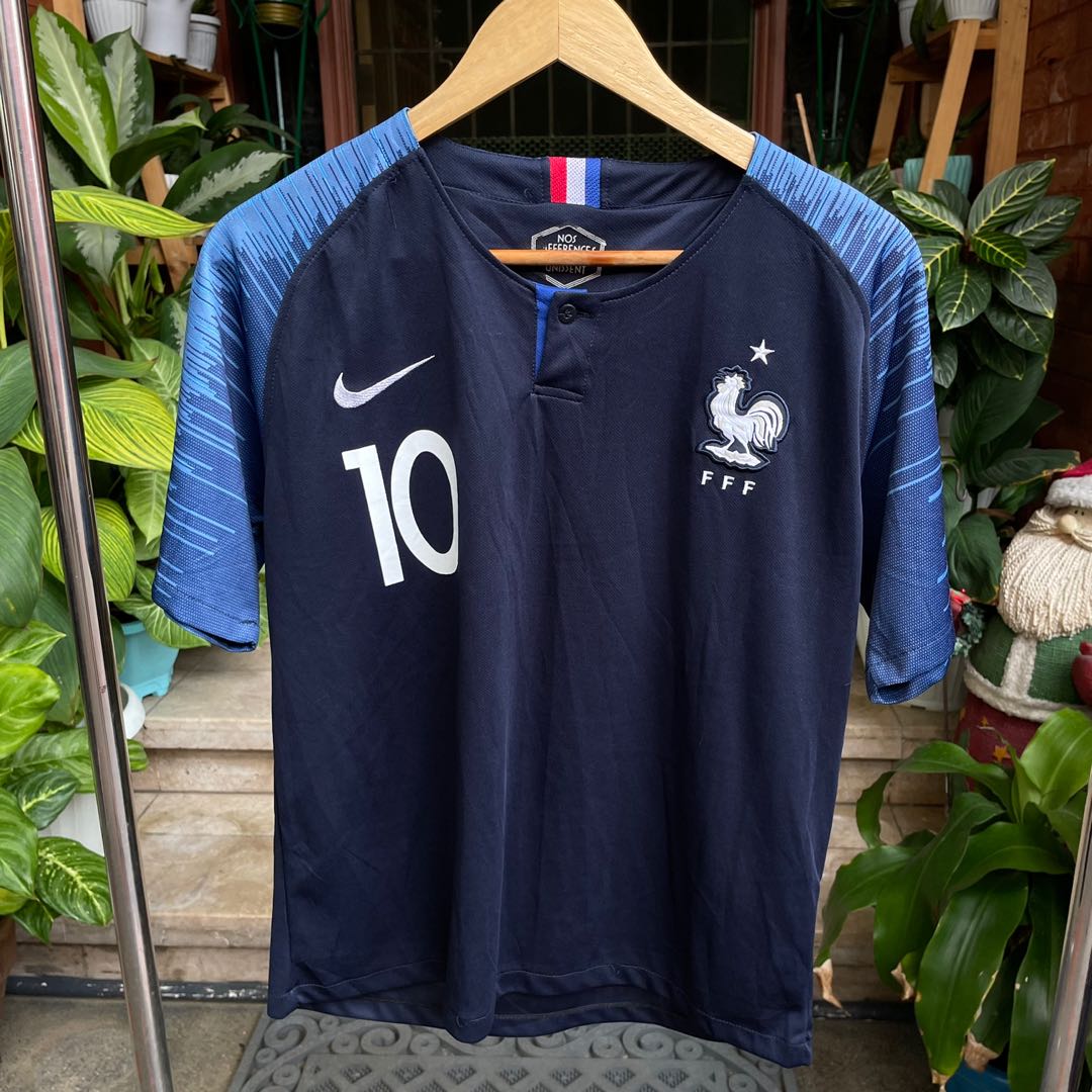 Nike FFF #Mbappe Kit, Men's Fashion, Activewear on Carousell