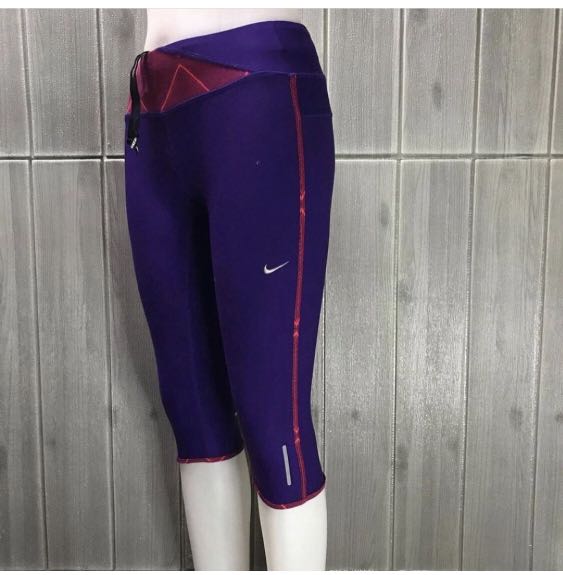 Nike Running Capri, Women's Fashion, Activewear on Carousell