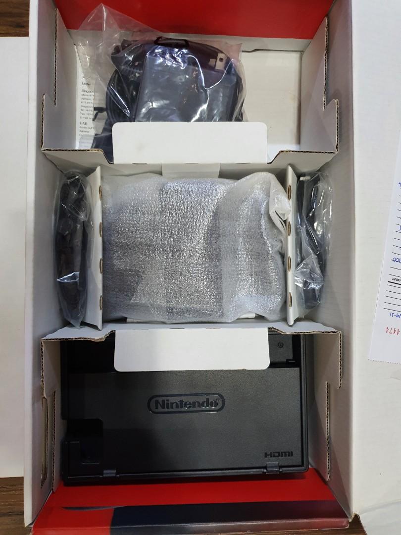 Nintendo switch V2 bnew condition complete set, Video Gaming, Video ...